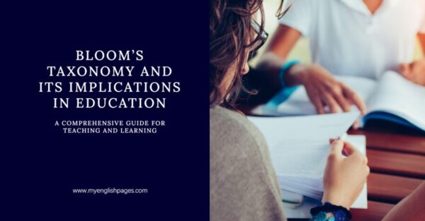 Bloom’s Taxonomy And Its Implications In Education: A Comprehensive ...