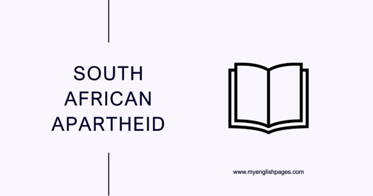 South African Apartheid: Reading Comprehension
