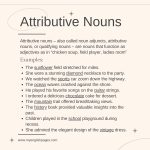 Grammar Lessons: Attributive Nouns - Definition And Use (Easy ...