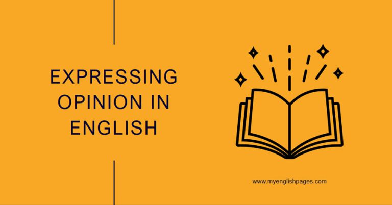 Useful Phrases For Expressing Your Opinion In English