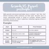 English Grammar: Gerunds And Present Participles (Quick Guide To ...