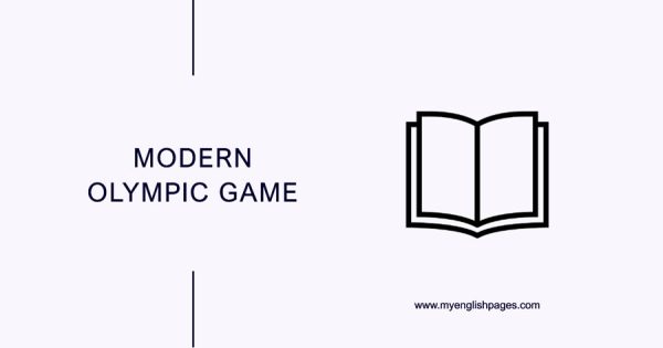 Reading Comprehension About Modern Olympic Games
