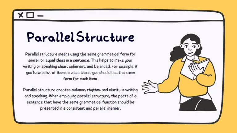 Mastering Parallelism In English Writing And Grammar: A Quick Guide For ...