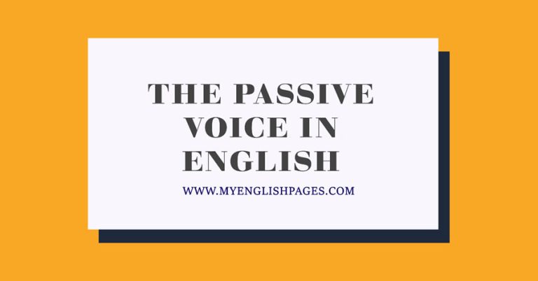 Grammar Lessons: The Passive Voice In English (A Comprehensive Guide)