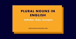 English Plural Nouns: Definition, Rules, And Examples | Comprehensive ...