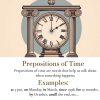 Mastering Prepositions Of Time: Easy Explanations With Examples