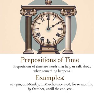 Mastering Prepositions Of Time: Easy Explanations With Examples