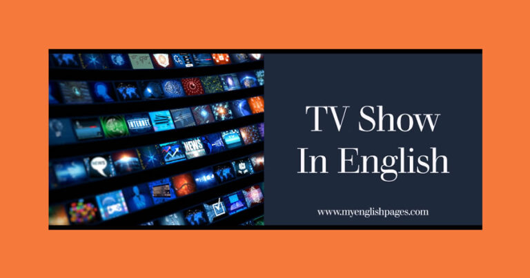 Types Of TV Shows In English: A Comprehensive List