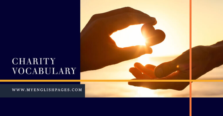 Charity Vocabulary: Essential Terms For Giving Back