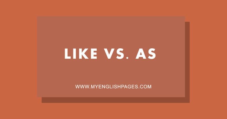 Like And As: Understanding The Difference (Easy Grammar Lesson Explanation)