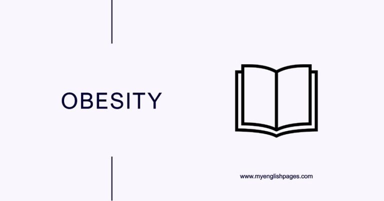 Reading Comprehension About Obesity