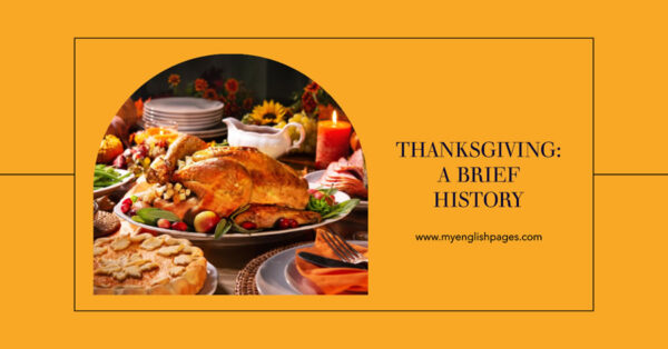 The History Of Thanksgiving - My English Pages