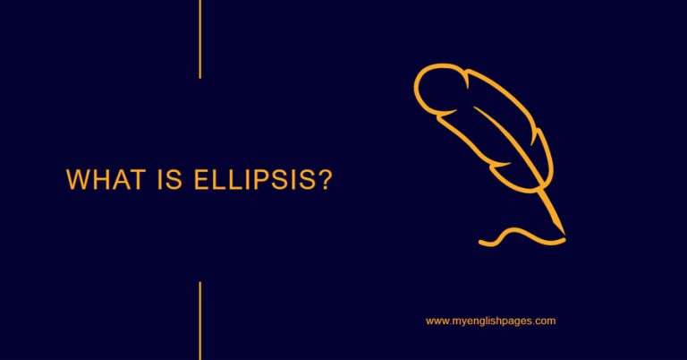 Ellipsis (Elliptical Construction) - My English Pages
