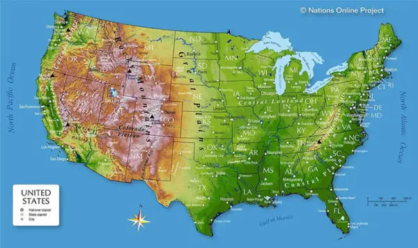 USA Geography: A Quick Guide To The Geography Of The USA