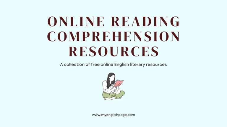 Reading Comprehension Resources For EFL And ESL Learners - My English Pages