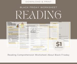Black Friday Reading Comprehension PDF (With Answers) - My English Pages