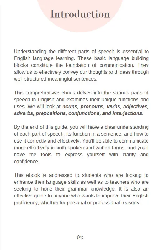 Mastering Parts Of Speech: A Comprehensive Guide For Teachers And ...