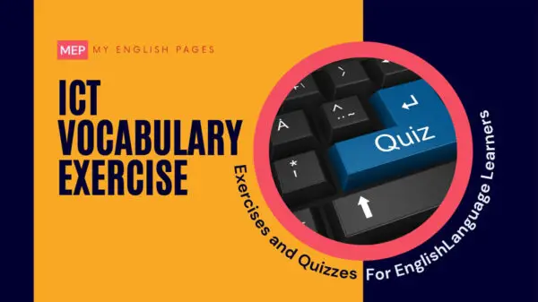 ICT Vocabulary Exercise: Essential ICT Vocabulary Quiz For English ...