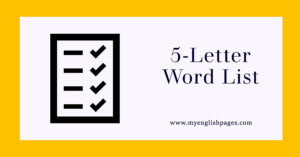 Comprehensive 5 Letter Words List: An Alphabetical Reference Guide