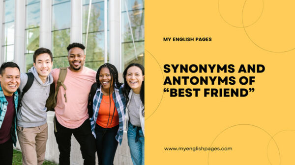 Best Friend In Different Words - My English Pages