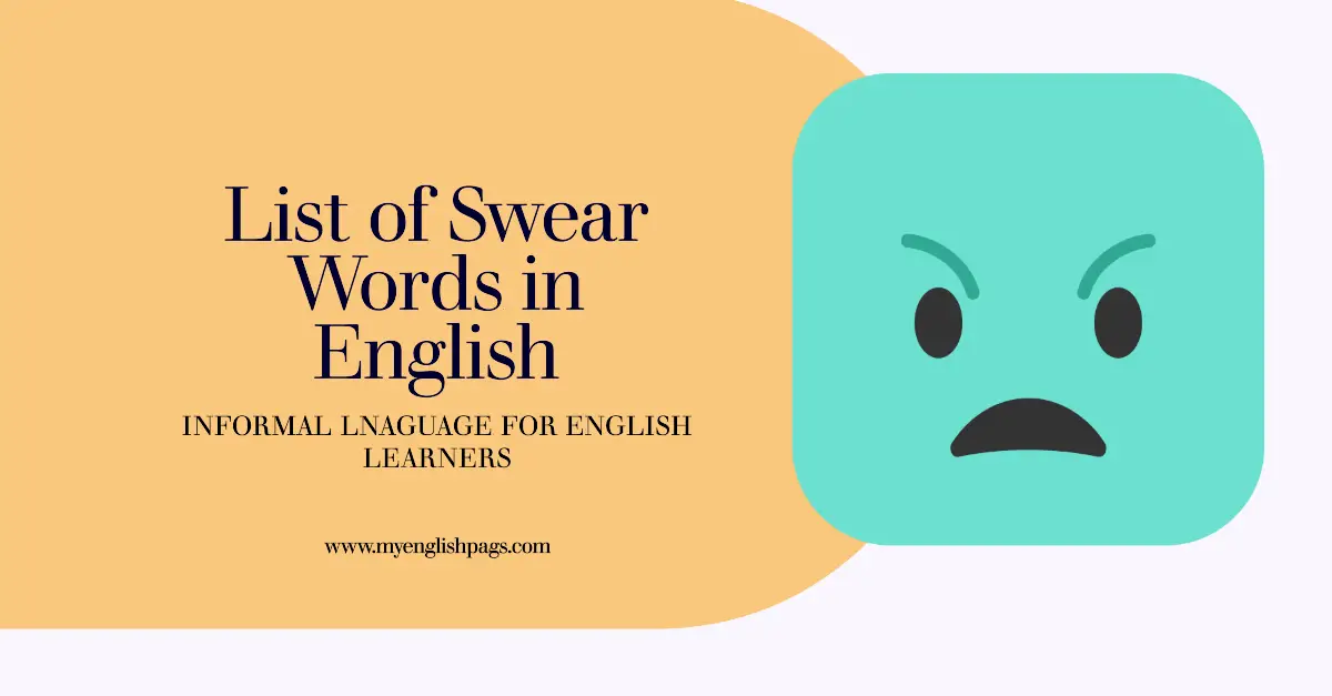 Exploring A List Of 30 Swear Words: Understanding Rude And Offensive ...