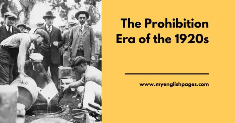 The Prohibition Era Of The 1920s: Engaging Reading Comprehension Task
