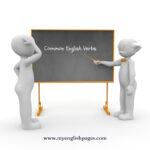 100 Common English Verbs List With Conjugation - My English Pages