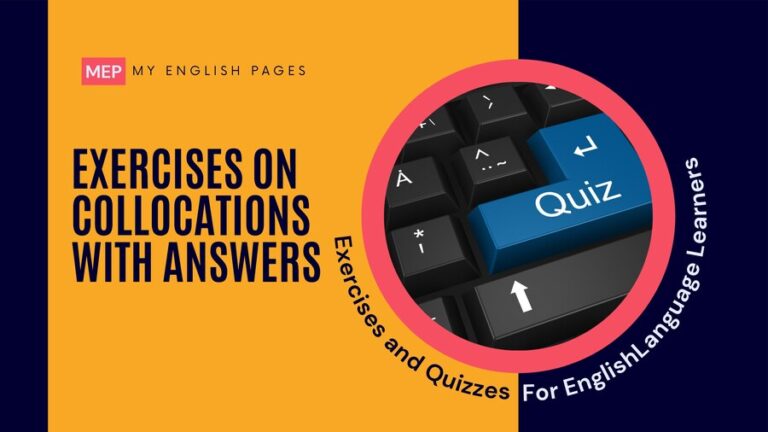 Exercises On Collocations With Answers - Test & Improve Your English ...