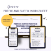 Prefix And Suffix Practice: Boost Your Vocabulary Skills! - My English ...